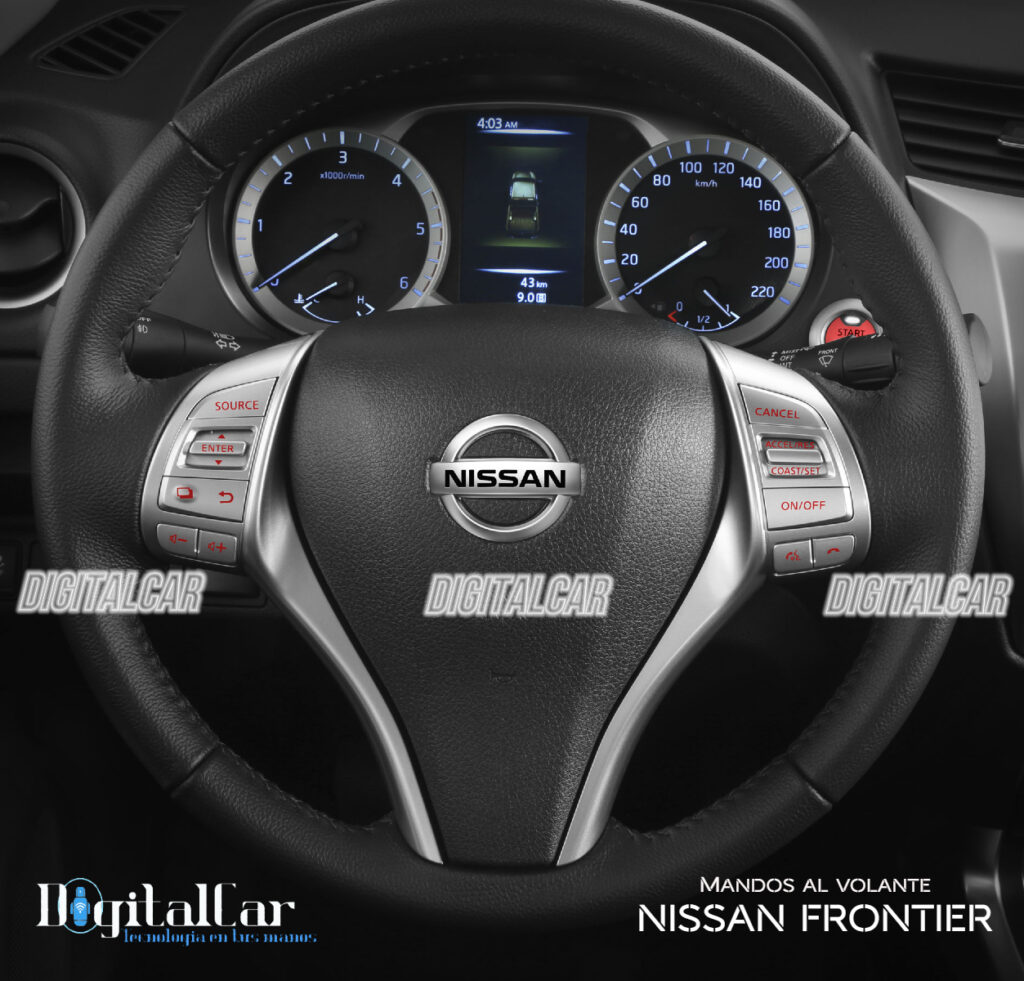 CONTROL MANDOS AL VOLANTE NISSAN FRONTIER - digitalcarec.com
