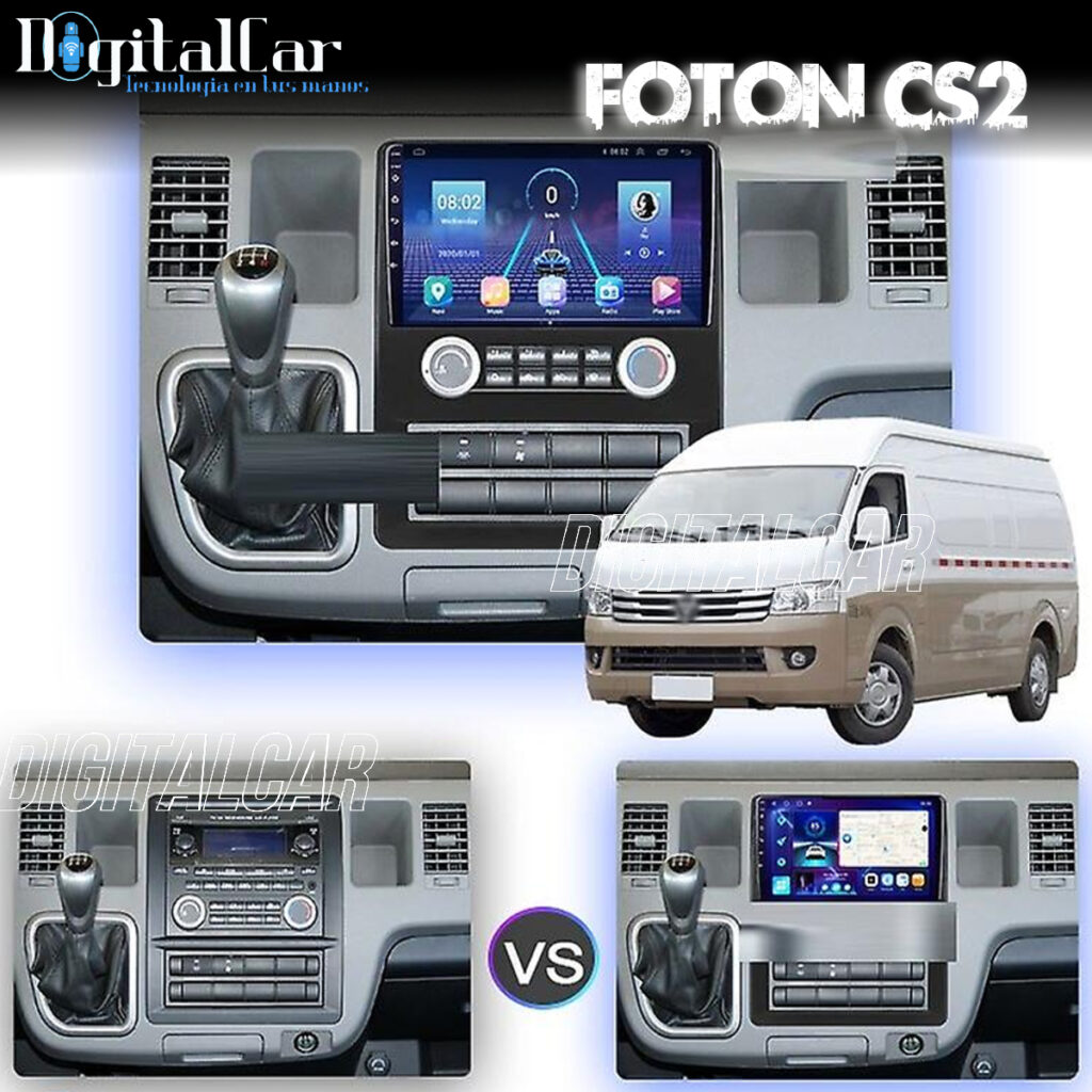 RADIO ANDROID FOTON CS2 VIEW - digitalcarec.com