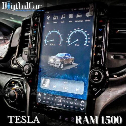 RADIO ANDROID TESLA RAM 1500 - digitalcarec.com