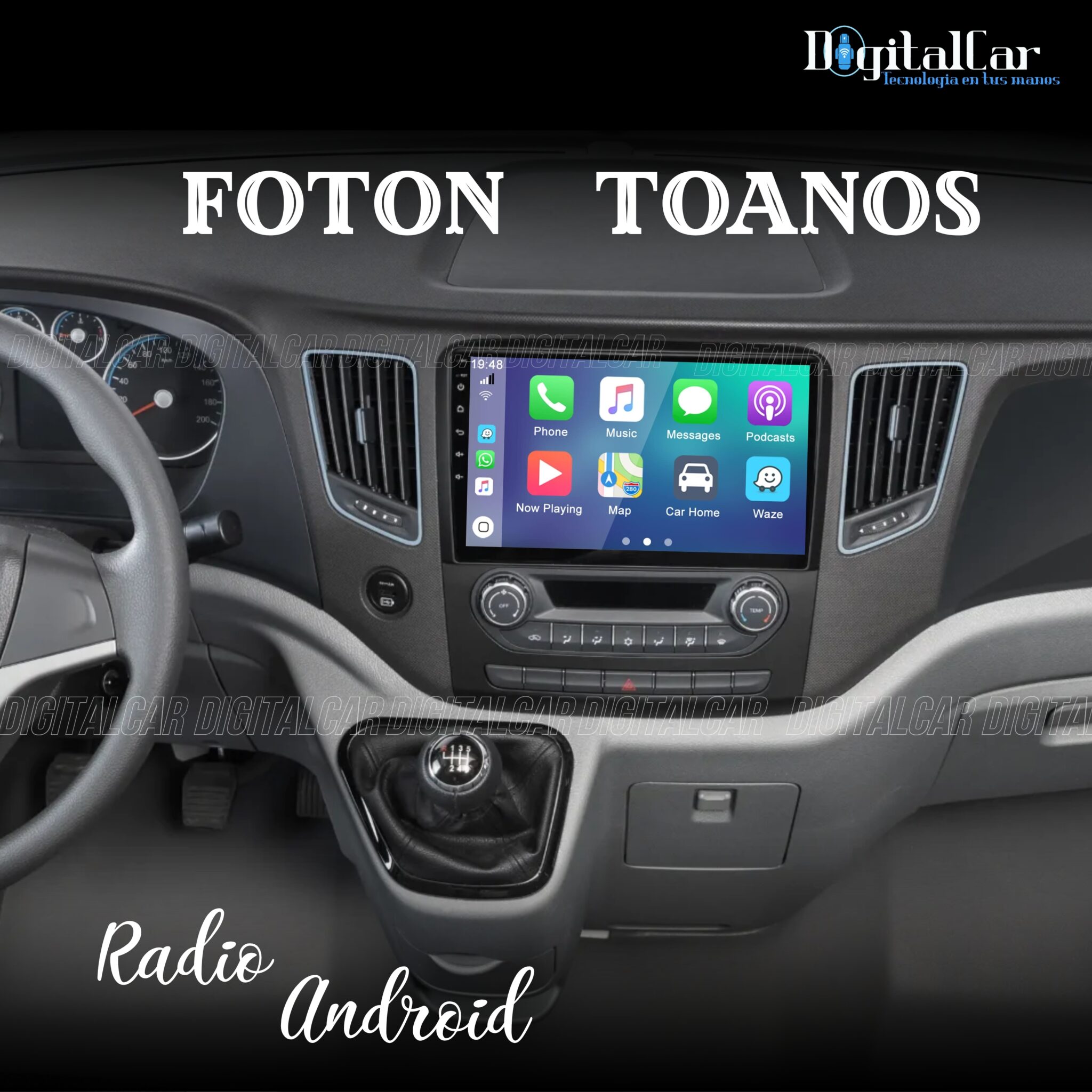 RADIO ANDROID FOTON TOANOS - digitalcarec.com
